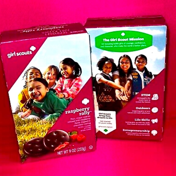 girl scout | Other | Girl Scout Cookies Raspberry Rally | Poshmark